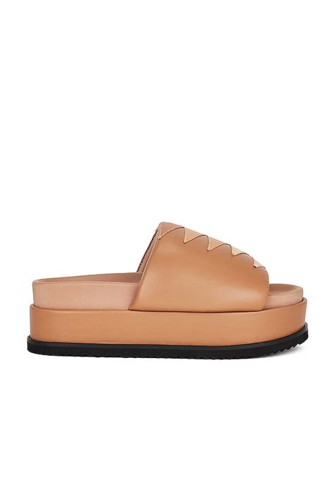 R0am Arrow Stack Platform Slide In Nude Revolve