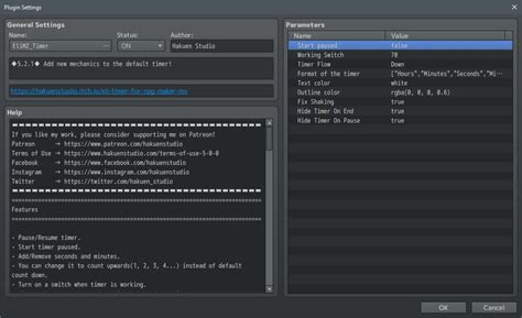 Hakuen Studio Timer For Rpg Maker Mz By Hakuen Studio