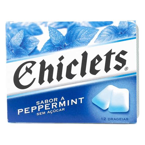 Chiclets Peppermint Chewing Gum 16 5 G Chewing Gum Chocolate And Sweets Pantry Products