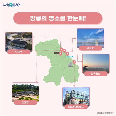 친구와 우정 여행 추천 강릉 명소 Best 5 위기브 Wegive