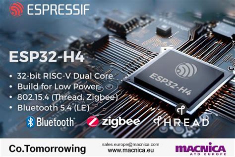 Espressif Systems Announces Esp32 H4 Low Power Soc With 802154
