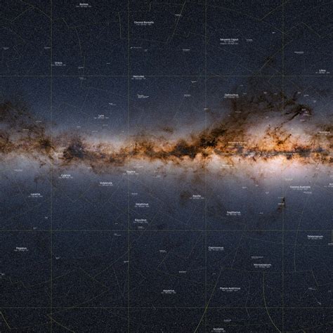 Sky Map Milky Way Buy Fine Art Print Cosmonity