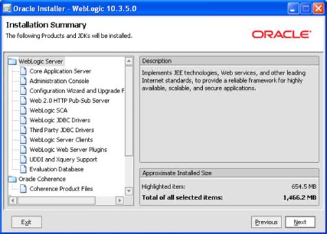 Oracle Weblogic Server 11gr1 1035 Installation On Windows 32 Bit