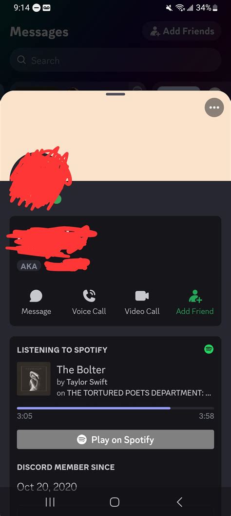how can i block someone without it showing 1 blocked message r discordapp