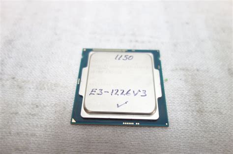 Intel Xeon E3-1226V3 Processor | LGA1150 | eBay
