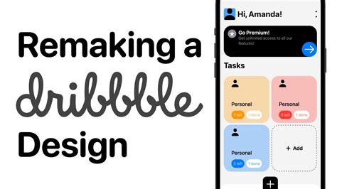 Remaking A Dribbble Design Speed Coding Swiftui Xcode Youtube