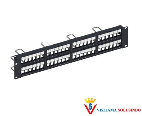 Patch Panel RJ 45 Cat 6 Comscope Copper Patch Panel CPP UDDM SL 2U 48