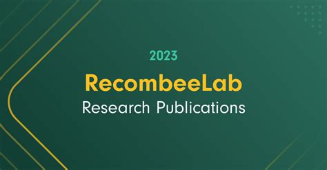 Recombeelabs 2023 Research Publications Blog Recombee