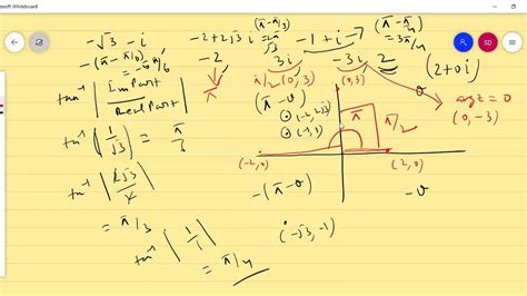 COMPLEX NUMBER ARGUMENT YouTube