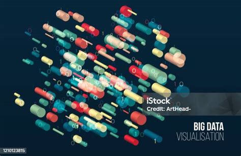 Struktur Koneksi Konsep Visual Array Data Kompleks Koneksi Big Data