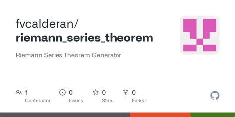 Github Fvcalderanriemannseriestheorem Riemann Series Theorem