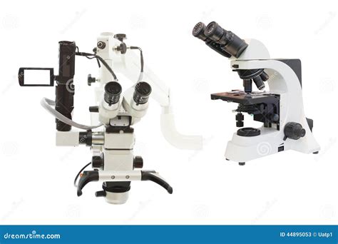 Laboratory Microscope Stock Image Image Of Optical Equipment 44895053