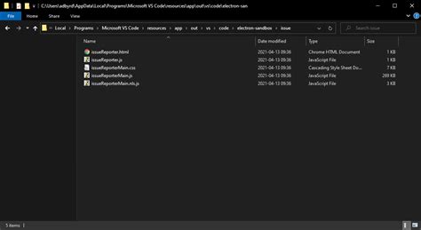 Issue Reporter Doesnt Work · Issue 121237 · Microsoftvscode · Github