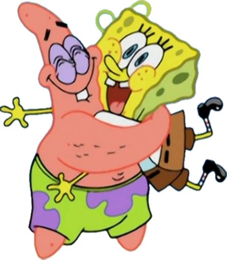 Spongebob And Patrick Hugging Each Other Vector By Austinharrisondaily On Deviantart