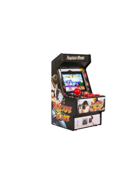 Mini Arcade Handheld Game Classic Retro Game 16 Bit Game Black