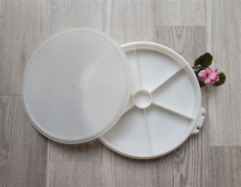 Tupperware Lazy Susan Party Server Vintage Tupperware Etsy
