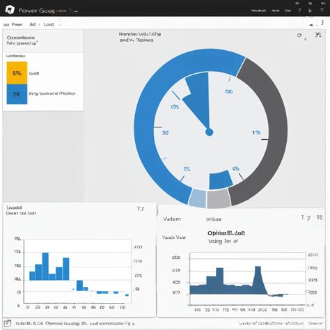 Powerbi Visual Gauge Chart For Load Utilization Prompts Stable Diffusion Online