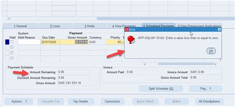 App Sqlap 10145 Enter A Value Greater Than Or Equal To Zero In