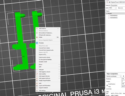 Unmerging Function Missing · Issue 9005 · Prusa3dprusaslicer · Github