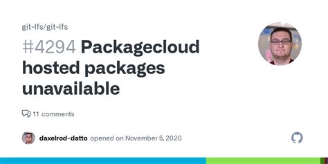 Packagecloud Hosted Packages Unavailable · Issue 4294 · Git Lfsgit