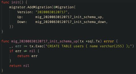 How To Create Db Migration Tool In Go From Scratch Tech Inscribed