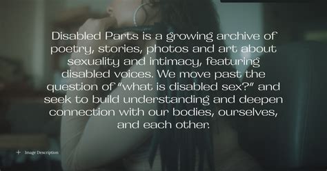 Disabled Sexuality And Pleasure Indiegogo
