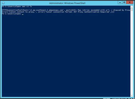 Amazon Web Services Unable To Connect To Aws S From Cli With Htttp