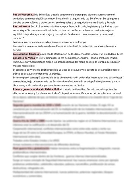 SOLUTION Historia Del Derecho Internacional Studypool