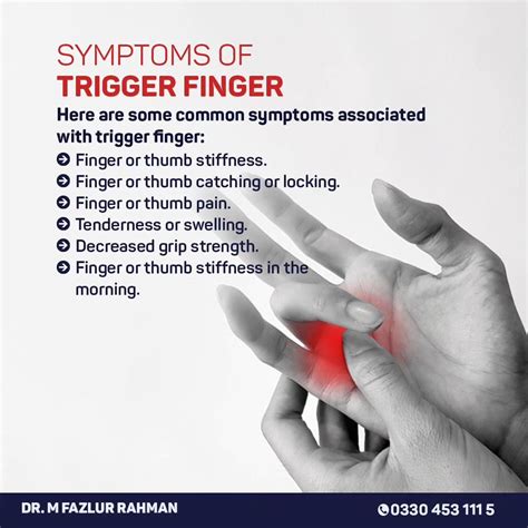 Here Are Some Symptoms Of Trigger Dr M Fazlur Rahman