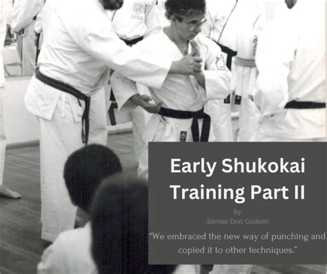 Early Shukokai Training Part Ii Martial Arts Magazine Australia