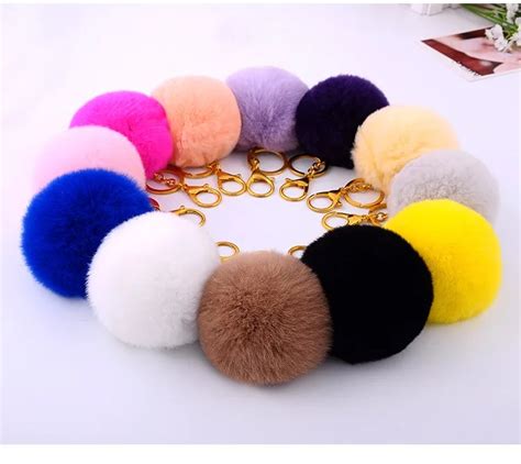 2018 Fashion Custom Fur Pom Pom Hatsex Pomchristmas Decorations Pom