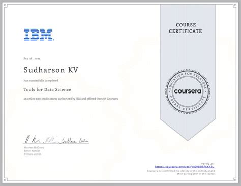 Completed My Next Course Tools In Data Science From Ibm Coursera ️ 👍