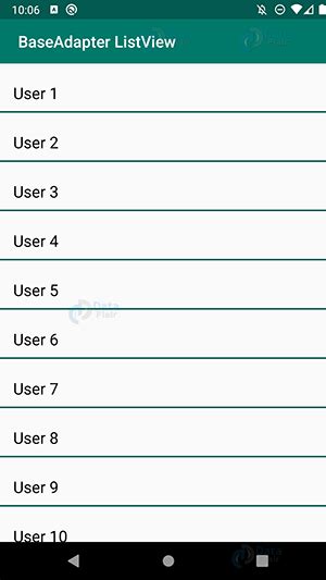 Listview In Android Time To Convert Your Data Into List Form Dataflair