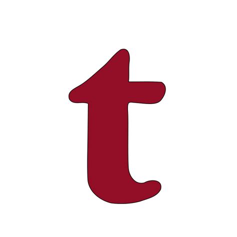 Lowercase T Openclipart