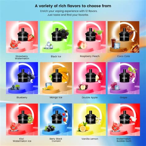 Sfog No825 Replaceable Pods Disposable Vape Acc A1 Pod 10000 Puffs