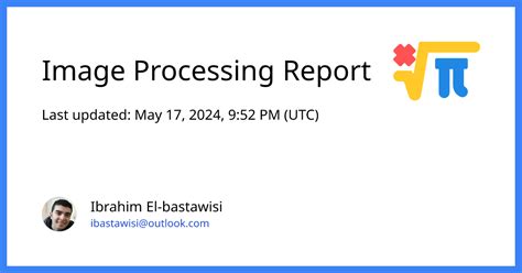 Image Processing Report