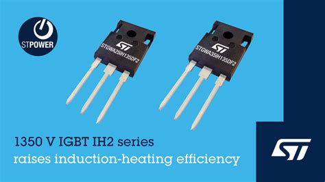 St 전력변환 효율 강화된 1350v 시리즈 Igbt 출시