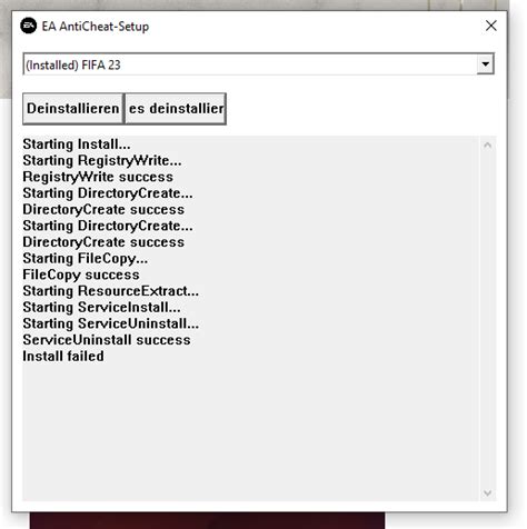 Need Help With The Anticheat Install Failed R EASportsFC