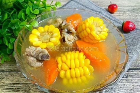 玉米胡蘿蔔排骨湯 每日頭條