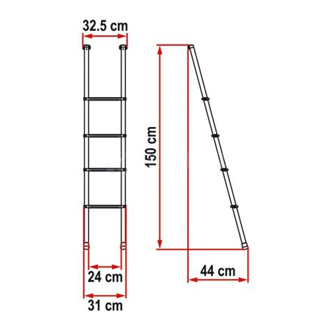 Fixed Ladder Dimensions