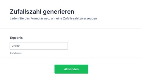 Zufallszahl Generieren Formularvorlage Jotform