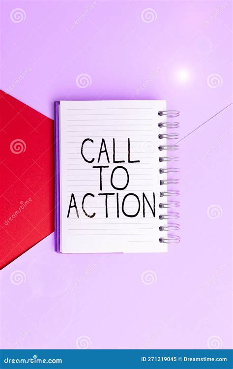 Conceptual Caption Call To Action Concept Meaning Encourage Decision