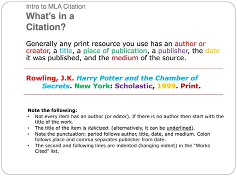 PPT An Introduction To MLA Citation Style PowerPoint Presentation Free Download ID 1337429