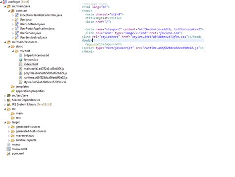 Java How To Integrate Angular6 Spring Boot In Tomcat Server Stack