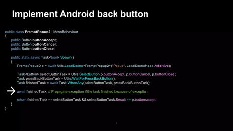 Best Practices Async Vs Coroutines Unite Copenhagen 2019 Pptx Web Development Internet