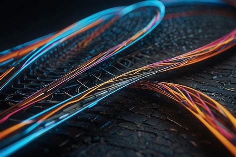 Catenary Curve Premium Ai Generated Image