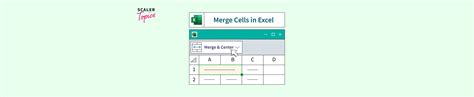 How To Merge Cells In Excel Scaler Topics