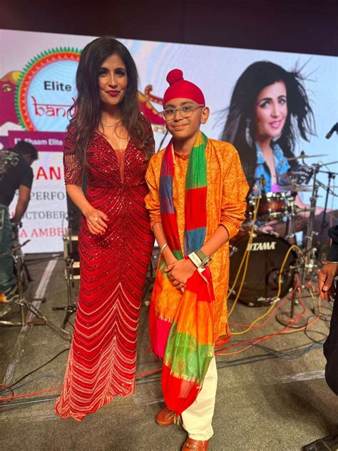Mankirat Singh On Linkedin Me With Singer Shibani Kashyap At Bandhan