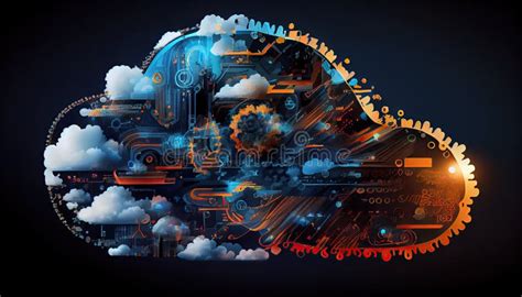 Cloud Computing Concept Stock Illustration Illustration Of Internet