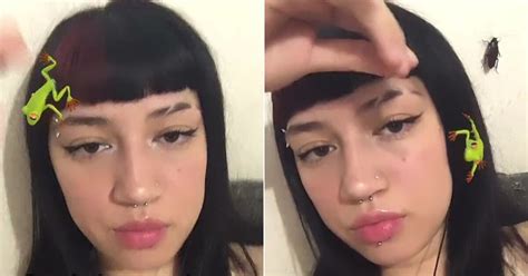 Estaba Probando Un Filtro De Tiktok Y Vio Algo Que Pensó Que Era Parte